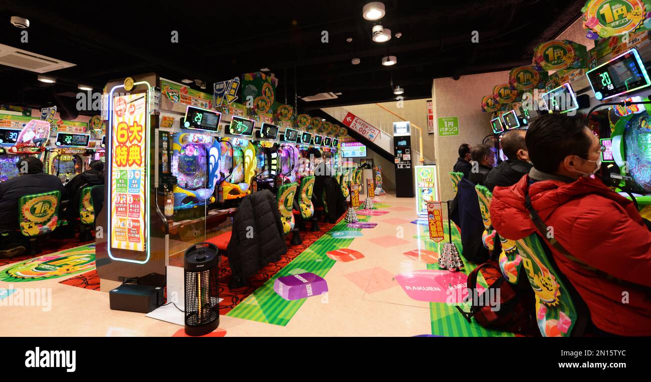 Pachinko japan hi-res stock photography and images - Alamy