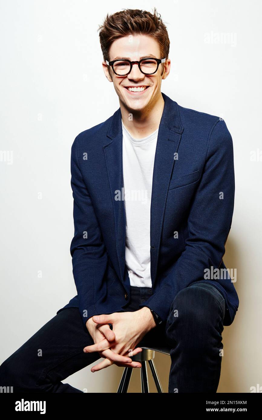 In this Monday, Oct. 12, 2015 photo, Grant Gustin poses for a portrait ...