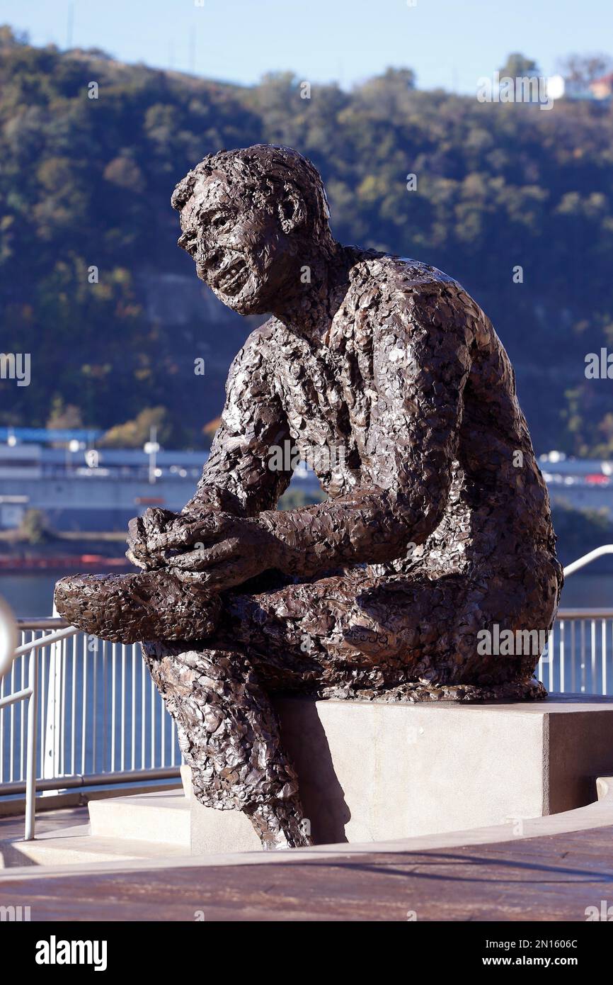 The bronze statue of Public Broadcasting Service television icon Fred ...