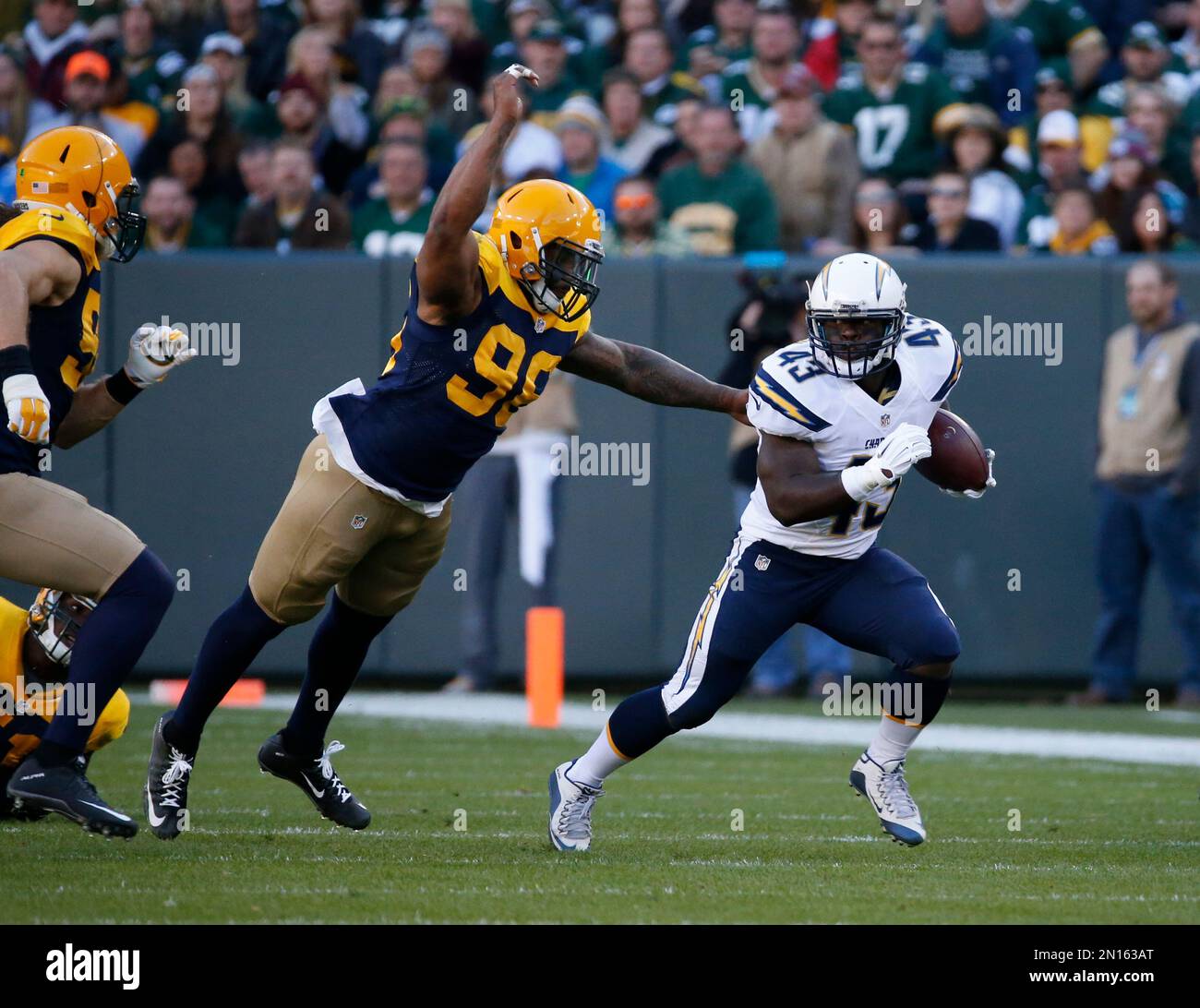 Branden Oliver Chargers Touchdown