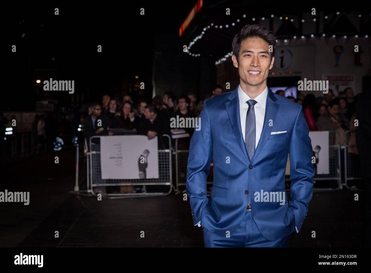 Christopher Goh poses for photographers upon arrival at the premiere of ...