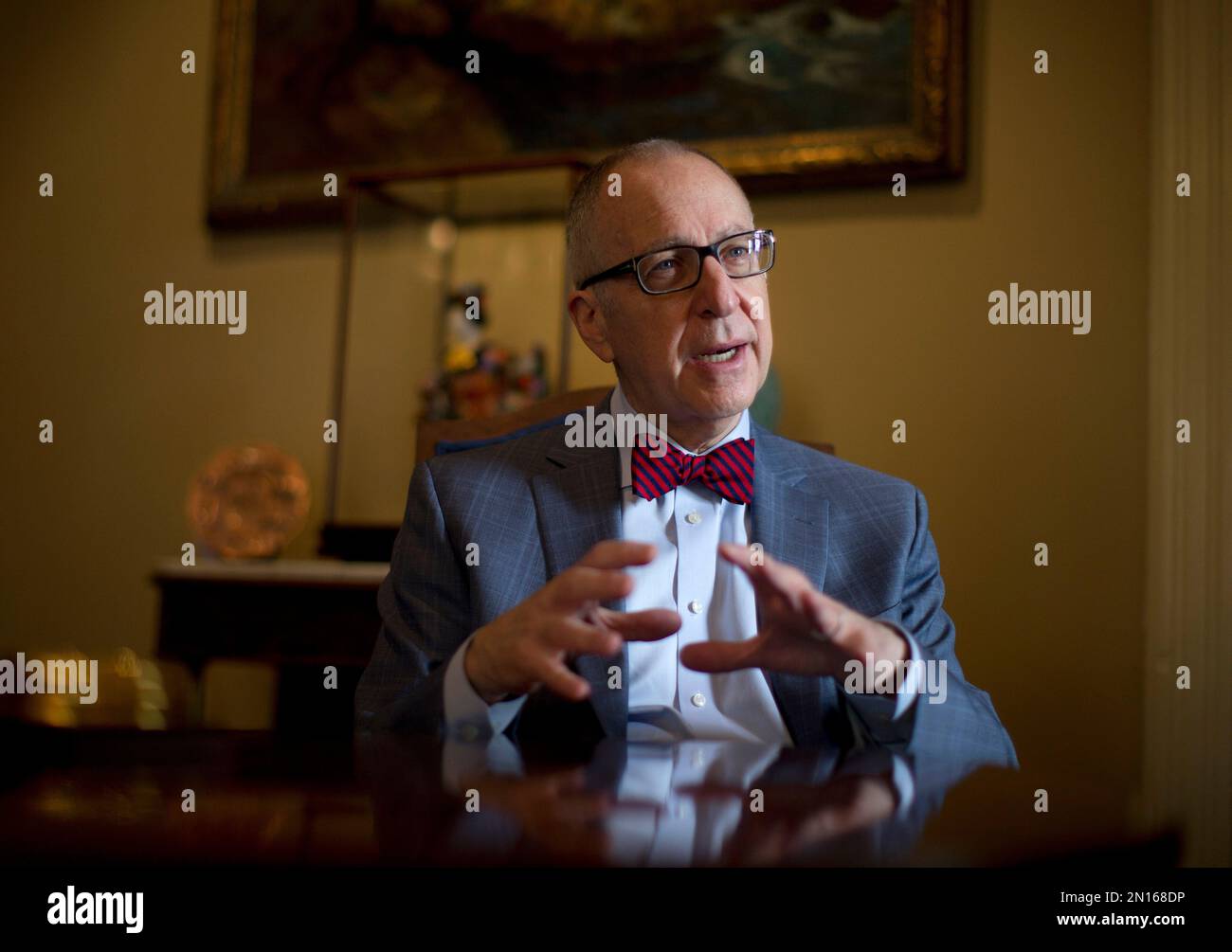 In this Monday, Oct. 5, 2015, photo, Smithsonian Institution Secretary ...