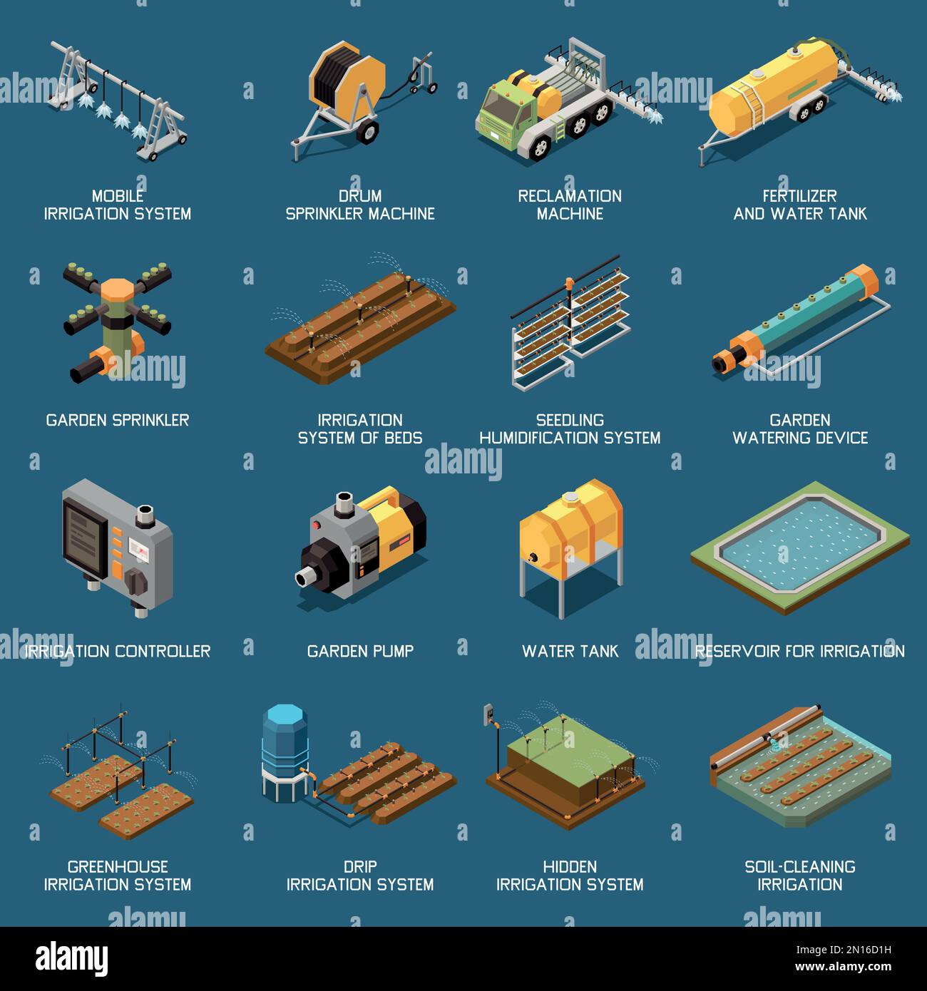 Land reclamation Stock Vector Images - Alamy