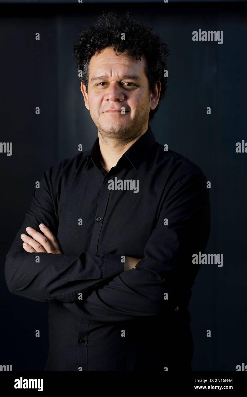 Director Alejandro Guzman poses for portraits for the movie Distancias ...