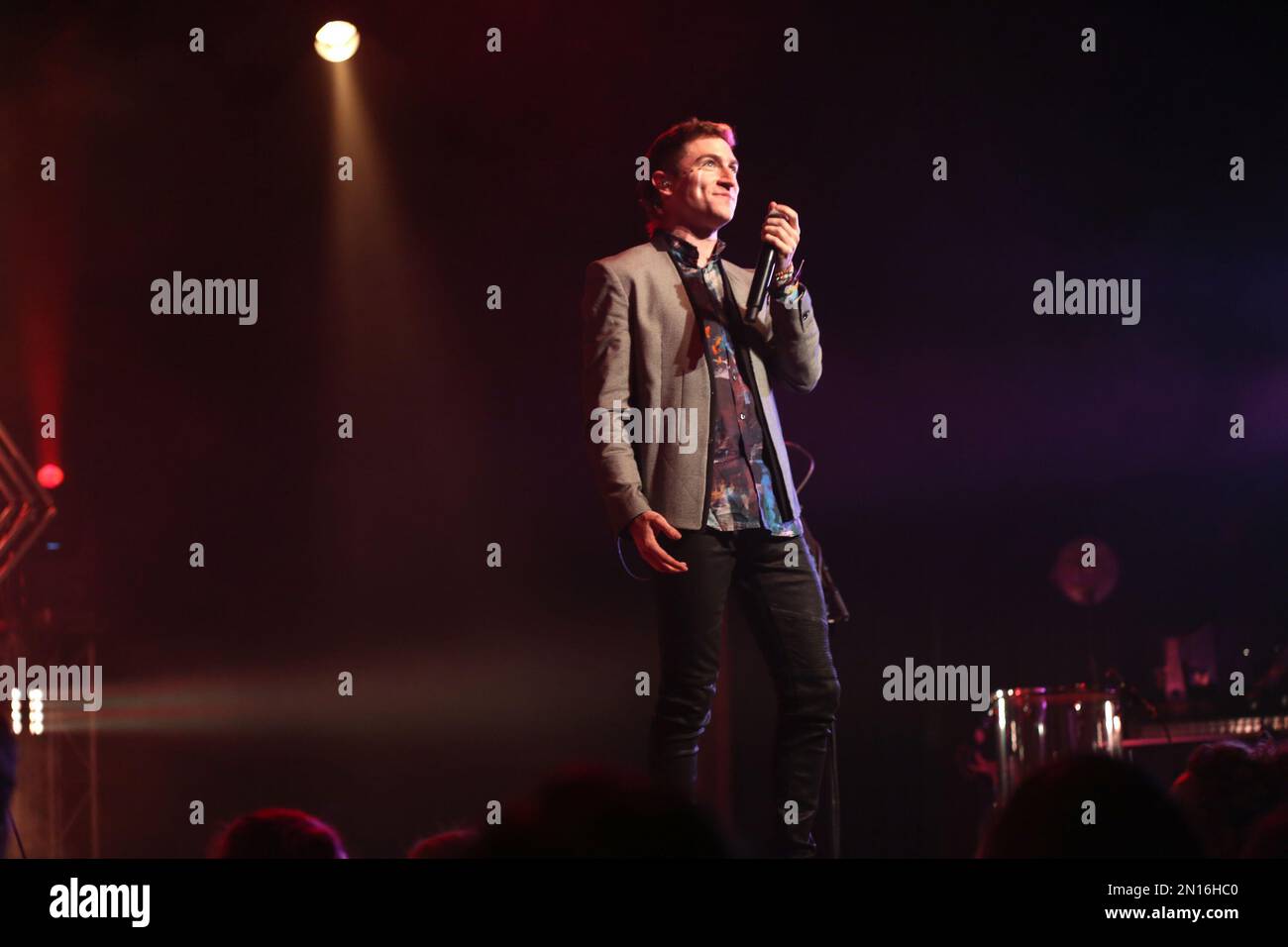 Nicholas Petricca of Walk the Moon performs during the Talking is Hard ...