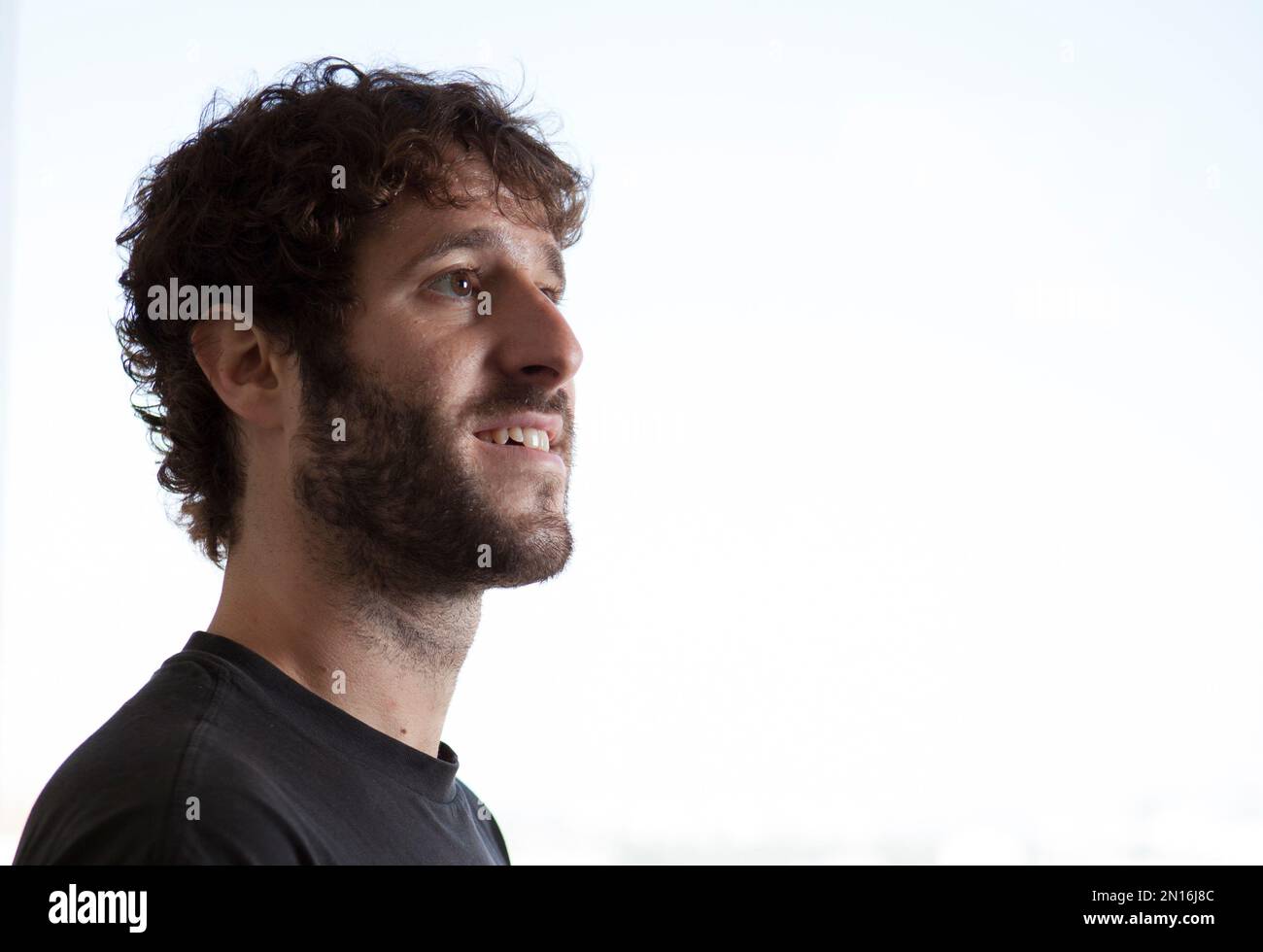 In this Tuesday, Sept. 22, 2015 photo, rapper David Burd, known as Lil ...