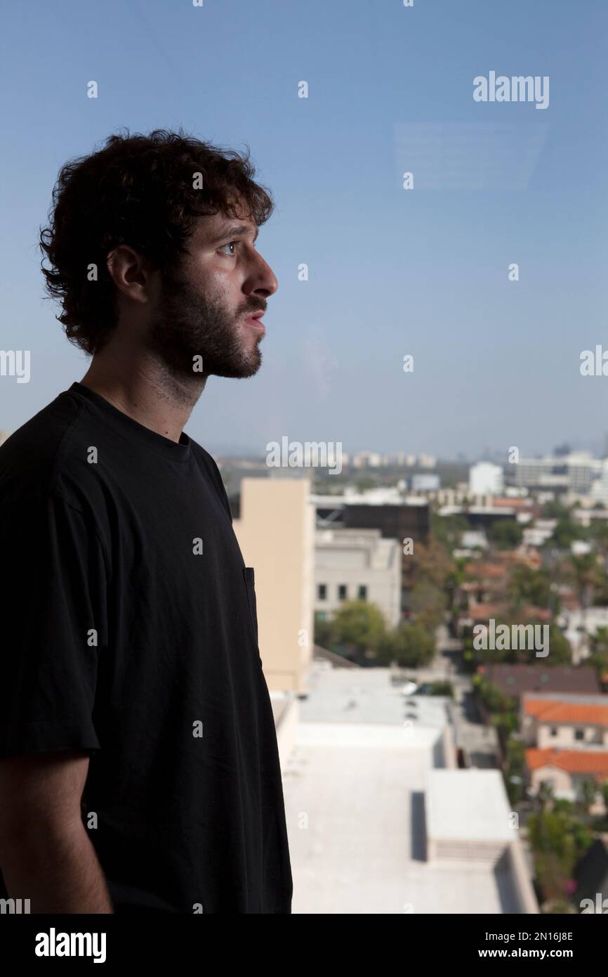 In this Tuesday, Sept. 22, 2015 photo, rapper David Burd, known as Lil ...