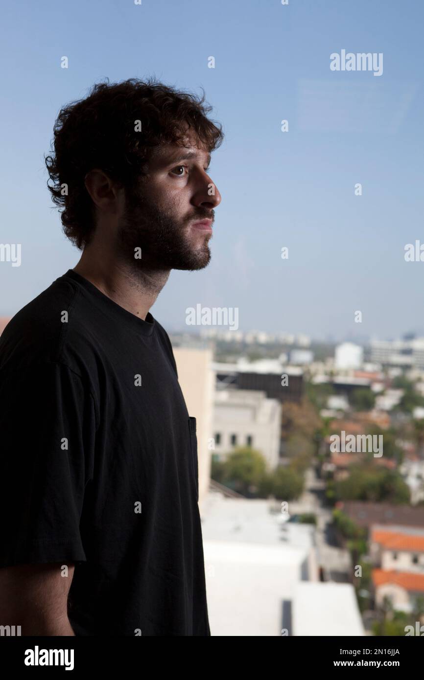 In this Tuesday, Sept. 22, 2015 photo, rapper David Burd, known as Lil ...