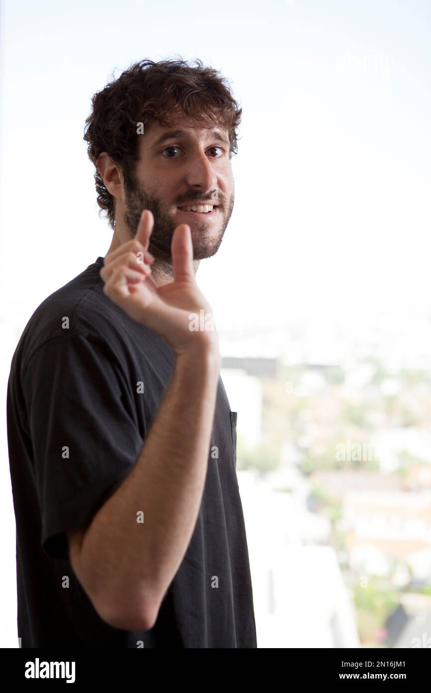 In this Tuesday, Sept. 22, 2015 photo, rapper David Burd, known as Lil ...