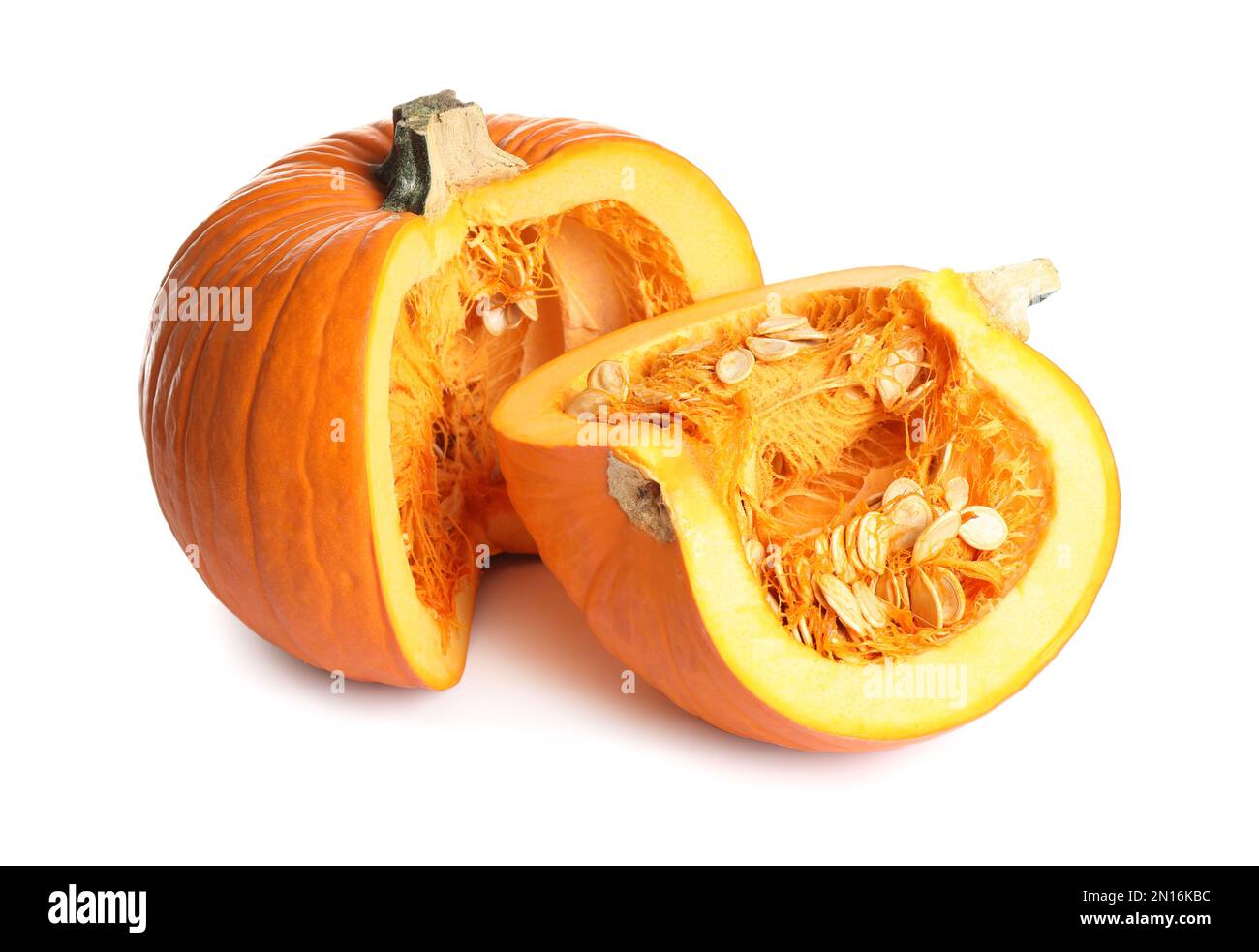 Tasty healthy ripe pumpkin Cut Out Stock Images & Pictures - Alamy