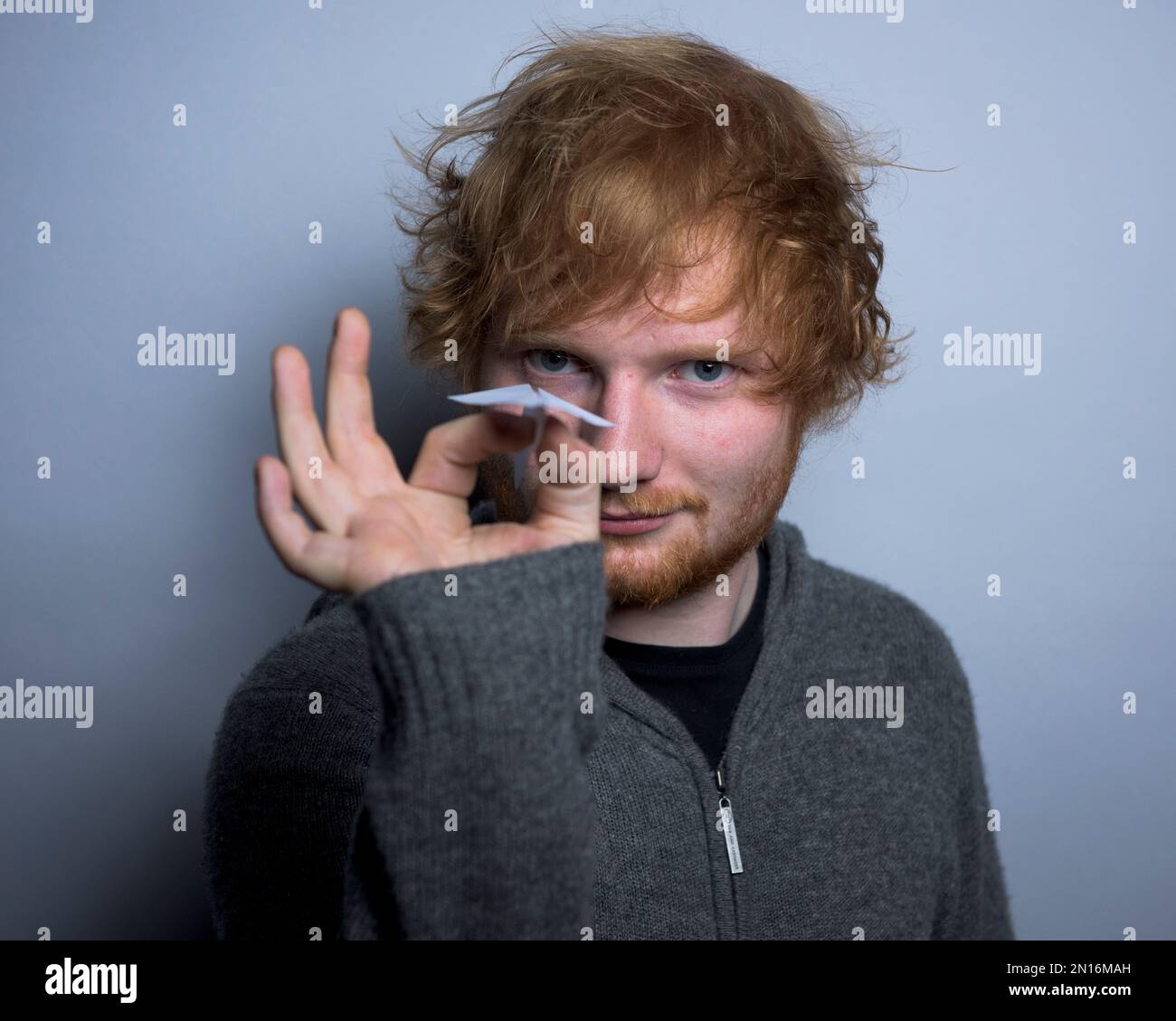 Ed Sheeran poses for a portrait in promotion of his full-length concert ...