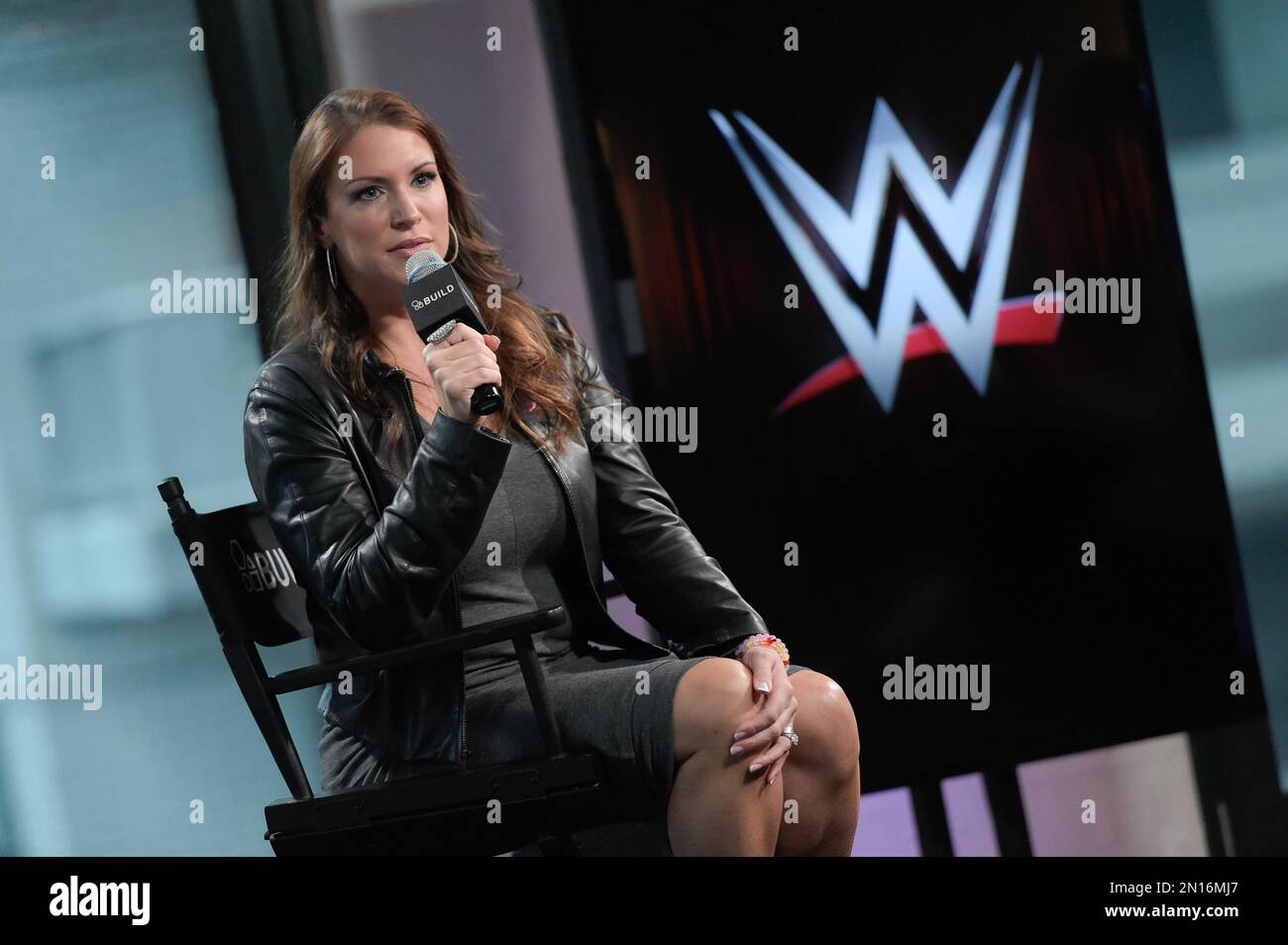American businesswoman Stephanie McMahon participates in AOL's BUILD ...