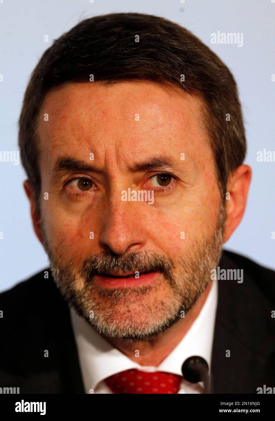 Spanish oil company Repsol CEO Josu Jon Imaz attends a meeting, Friday ...