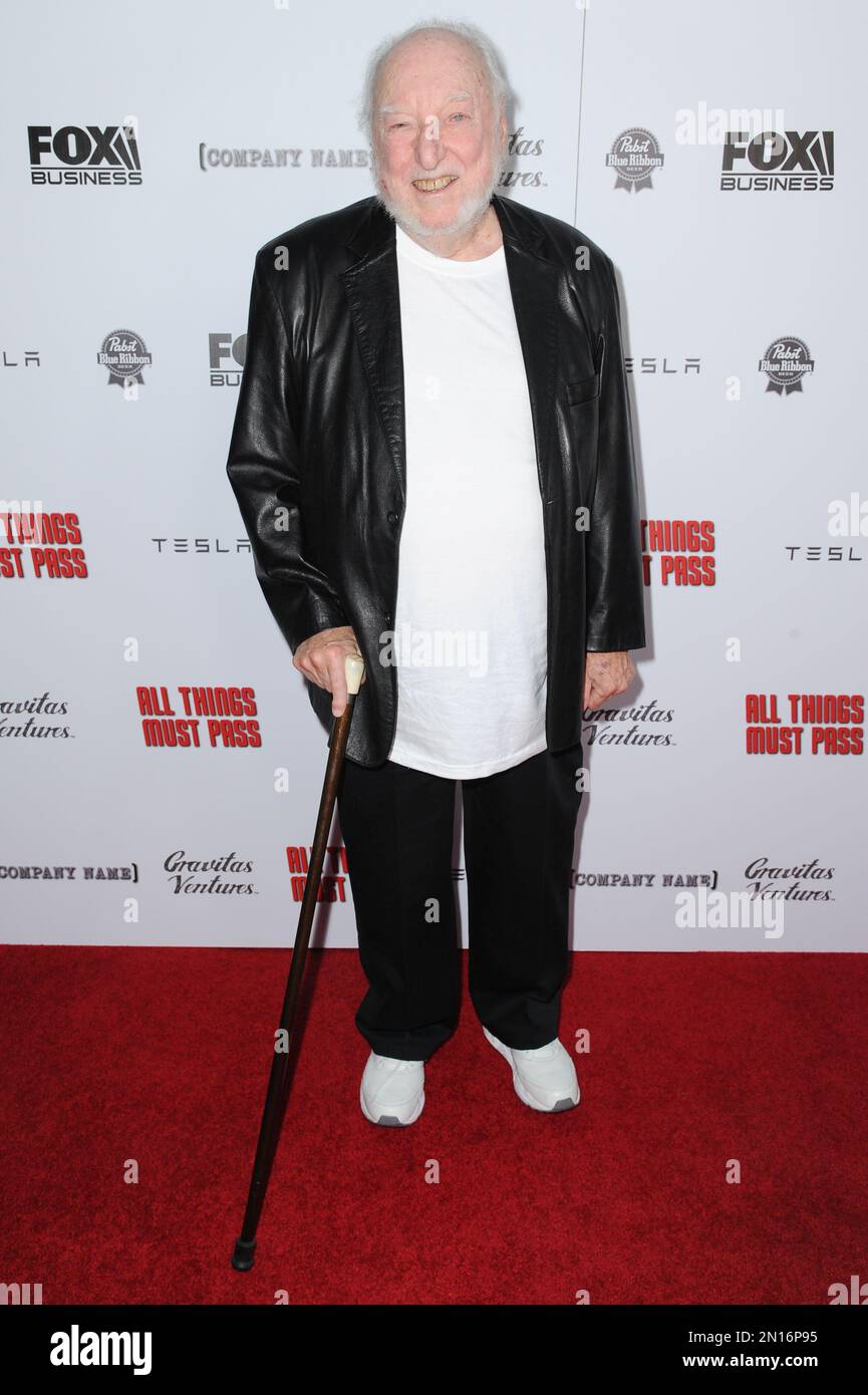 Russell Solomon arrives at the LA Premiere of "All Things Must Pass" on ...