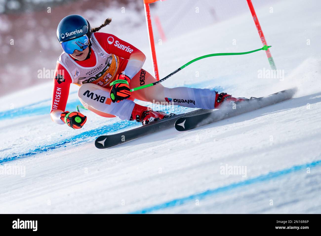 Cortina d’Ampezzo, Italy 21 January 2023. JENAL Stephanie (Sui ...
