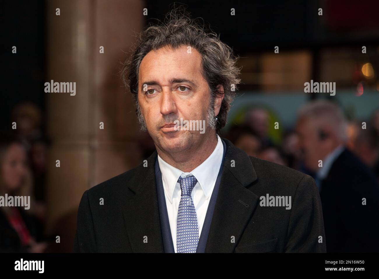 Film Director Paolo Sorrentino poses for photographers upon arrival at ...
