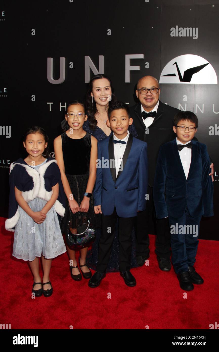 Beverly Hills, USA. 17th Dec, 2022. Takeshi Cheng, Griffin Cheng, Jacob ...