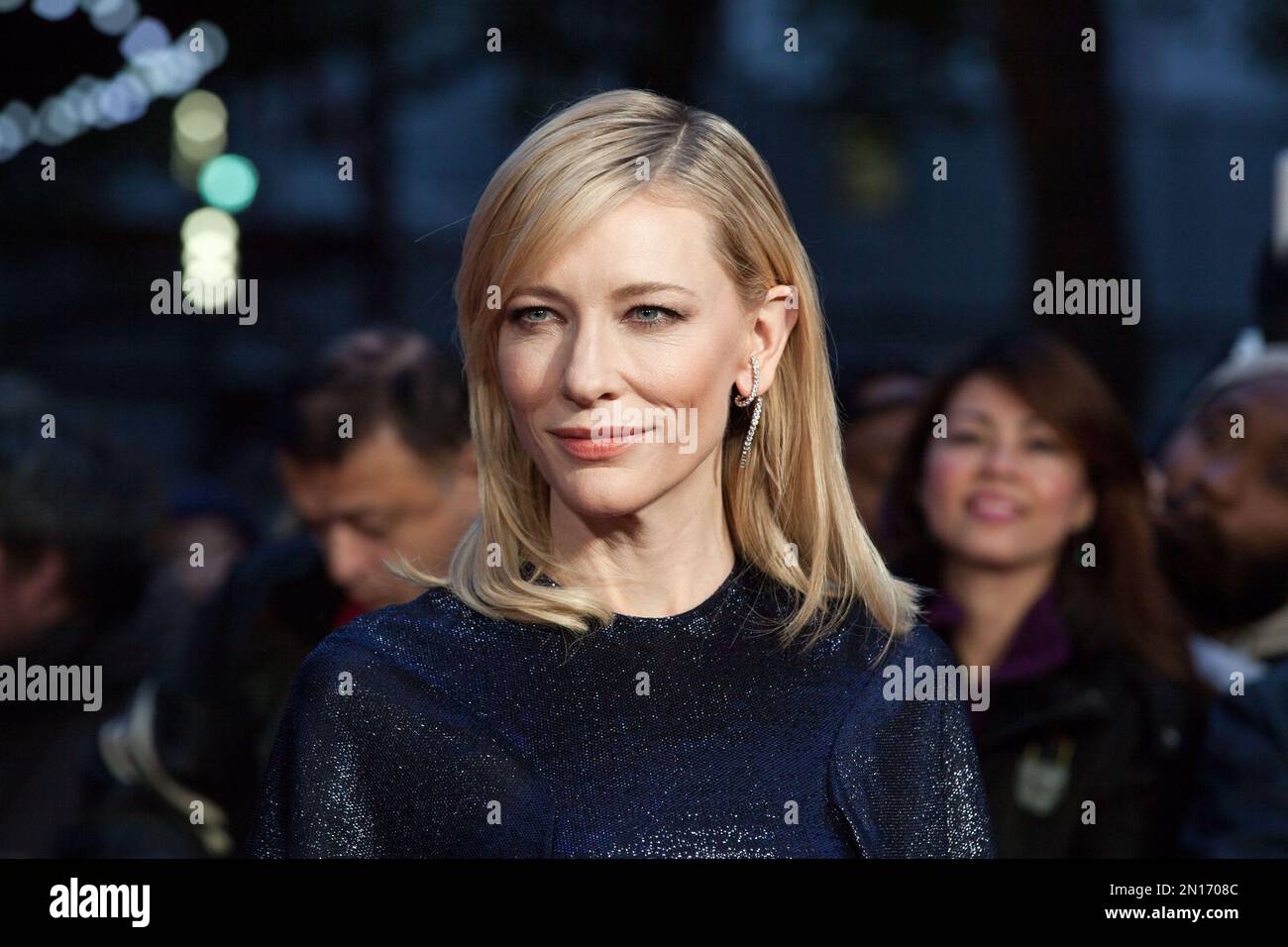 Actor Cate Blanchett poses for photographers upon arrival at the ...