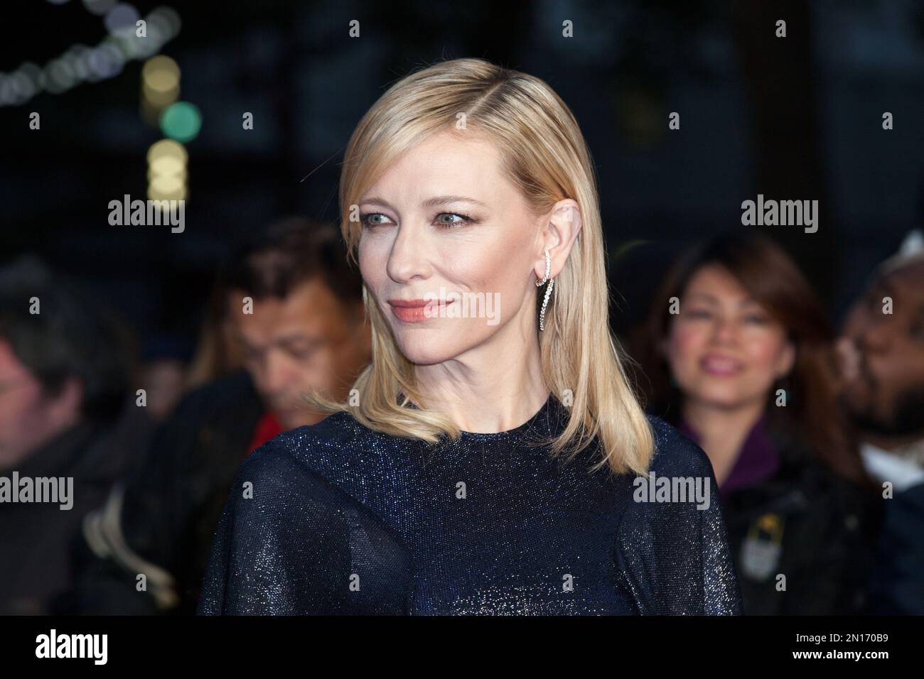 Actor Cate Blanchett poses for photographers upon arrival at the ...