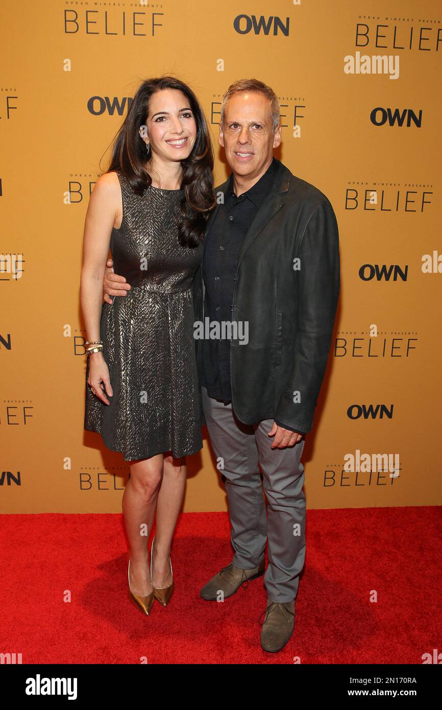 Marie Forleo and Josh Pais seen at the OWN: Oprah Winfrey Network ...
