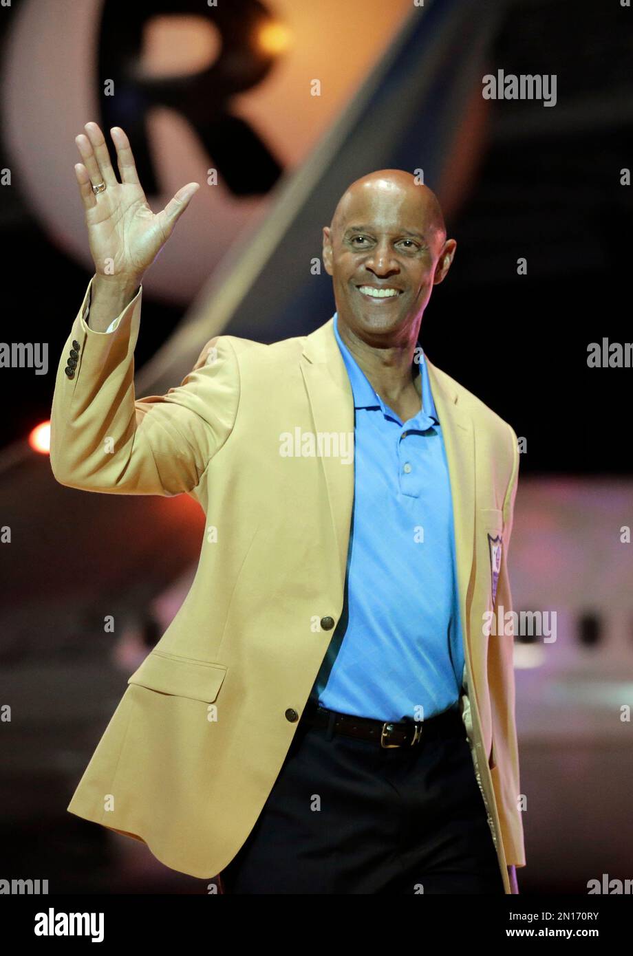 FILE - In this May 2, 2014, file photo, James Lofton is introduced ...