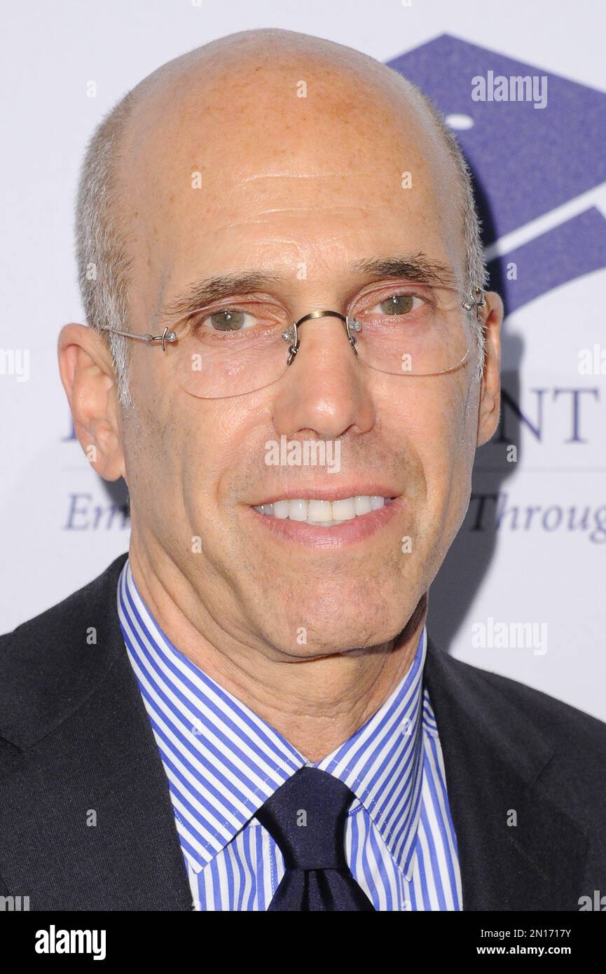 CEO of DreamWorks Animation Jeffrey Katzenberg arrives at the 21st ...