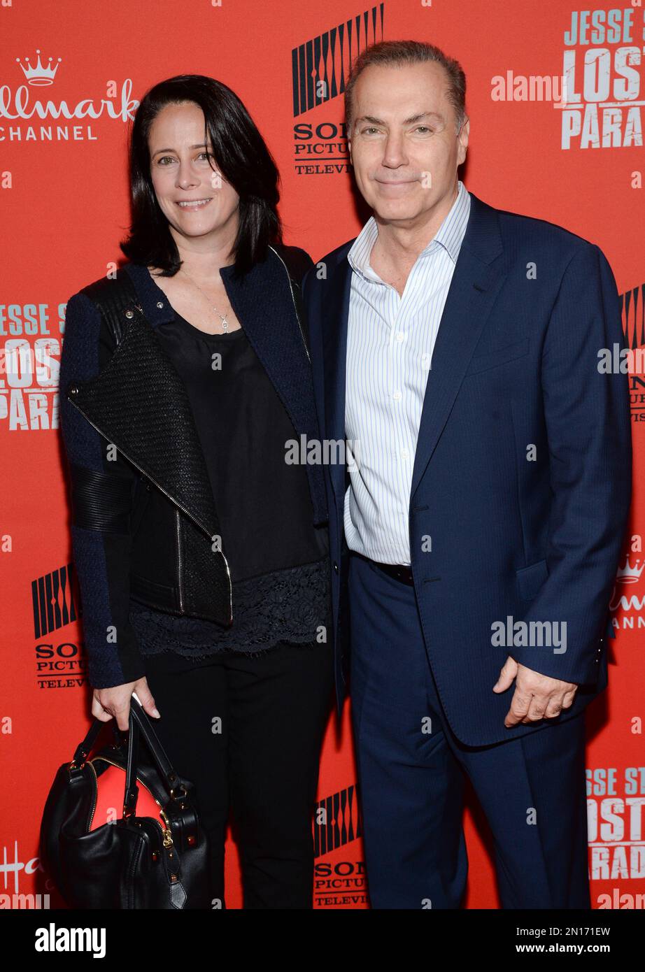 Actor Al Sapienza and wife attend the Hallmark Channel "Jesse Stone ...