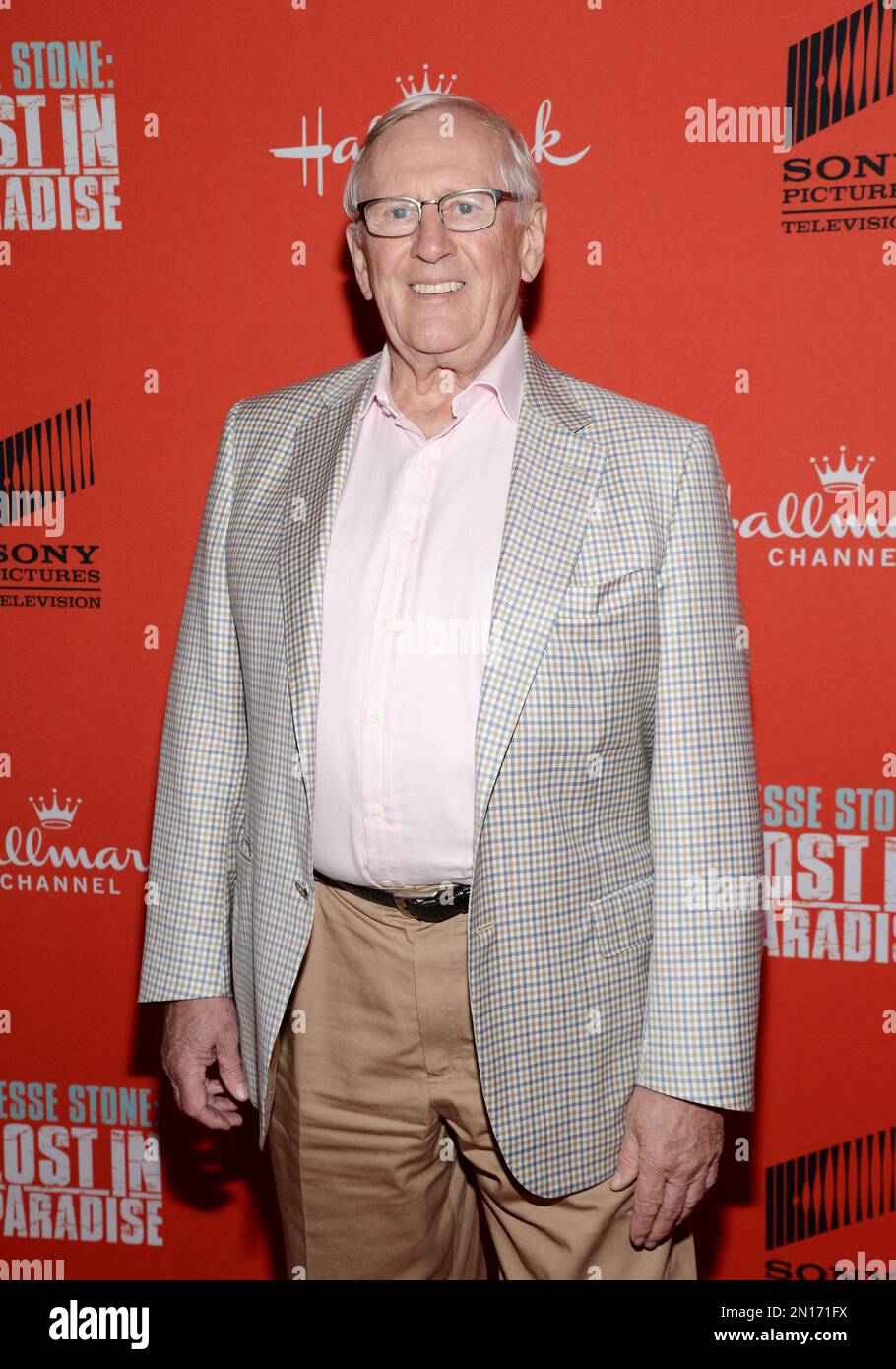 Actor Len Cariou attends the Hallmark Channel "Jesse Stone: Lost in ...