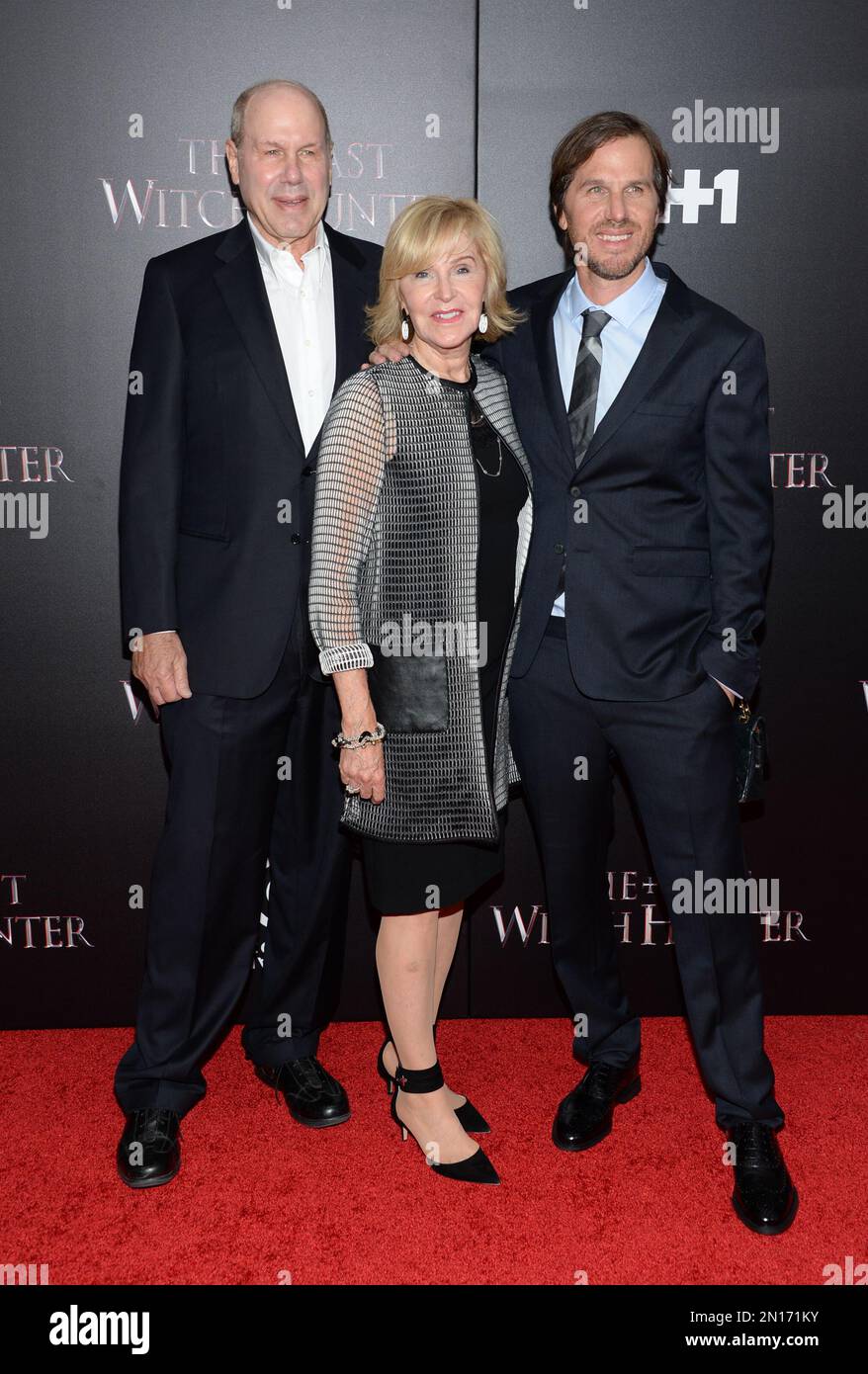 Director Breck Eisner, left, poses with his parents Jane and Michael ...