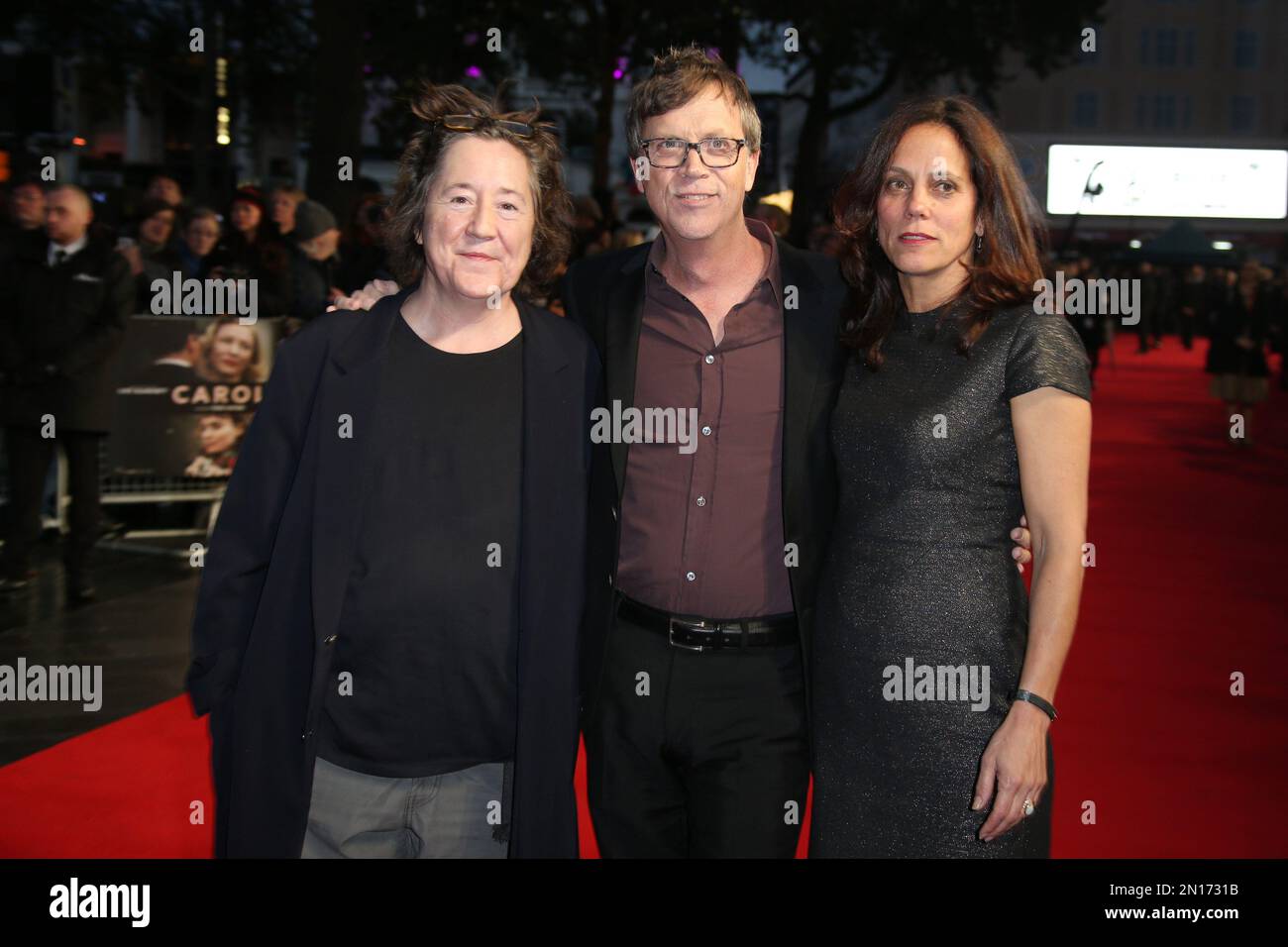 Director Todd Haynes, centre, poses for photographers with at the ...