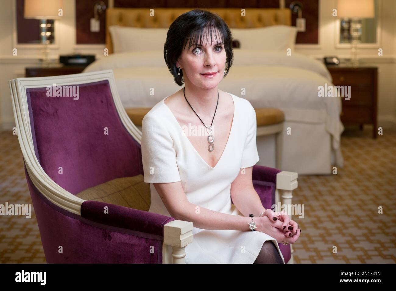 Enya poses for a portrait in promotion of her new album "Dark Sky ...