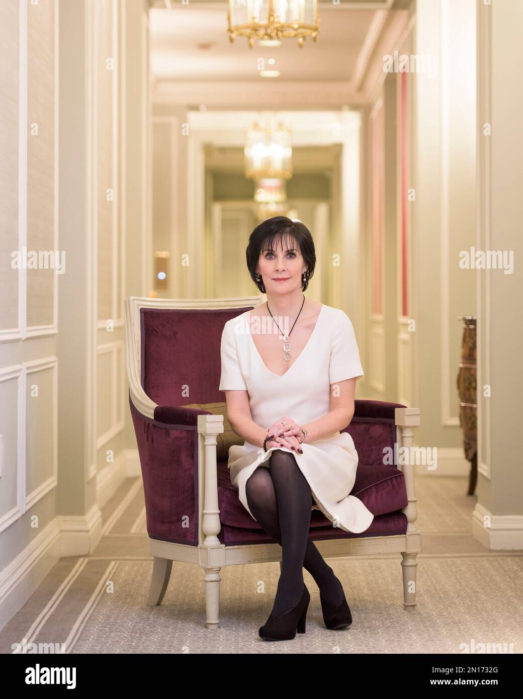 Enya poses for a portrait in promotion of her new album "Dark Sky ...