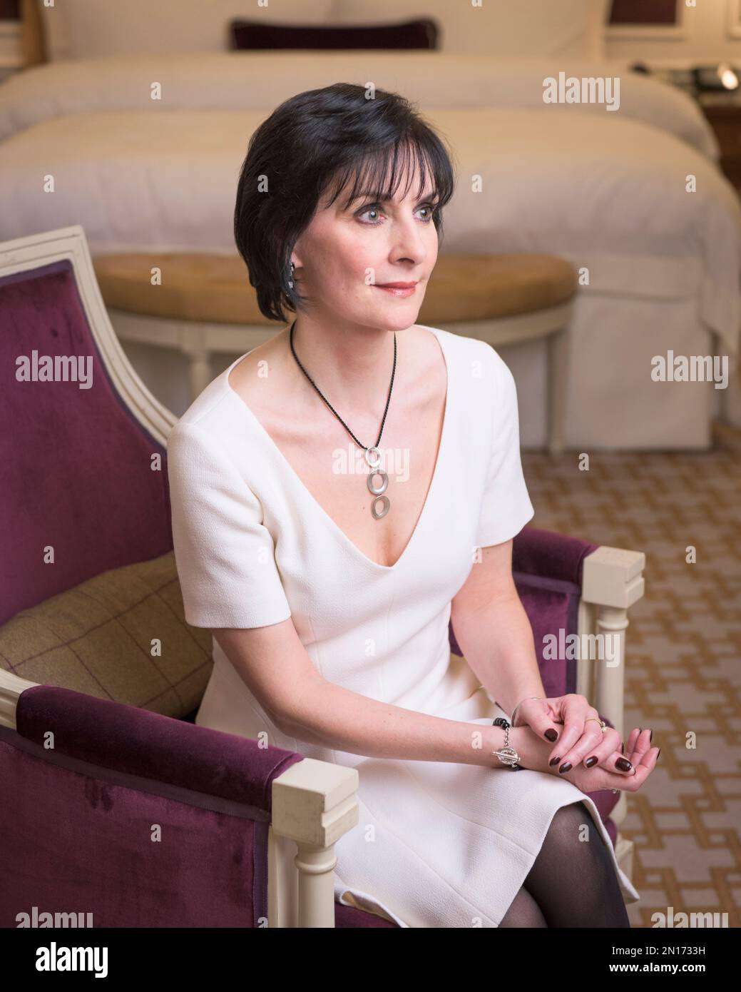 Enya poses for a portrait in promotion of her new album "Dark Sky ...