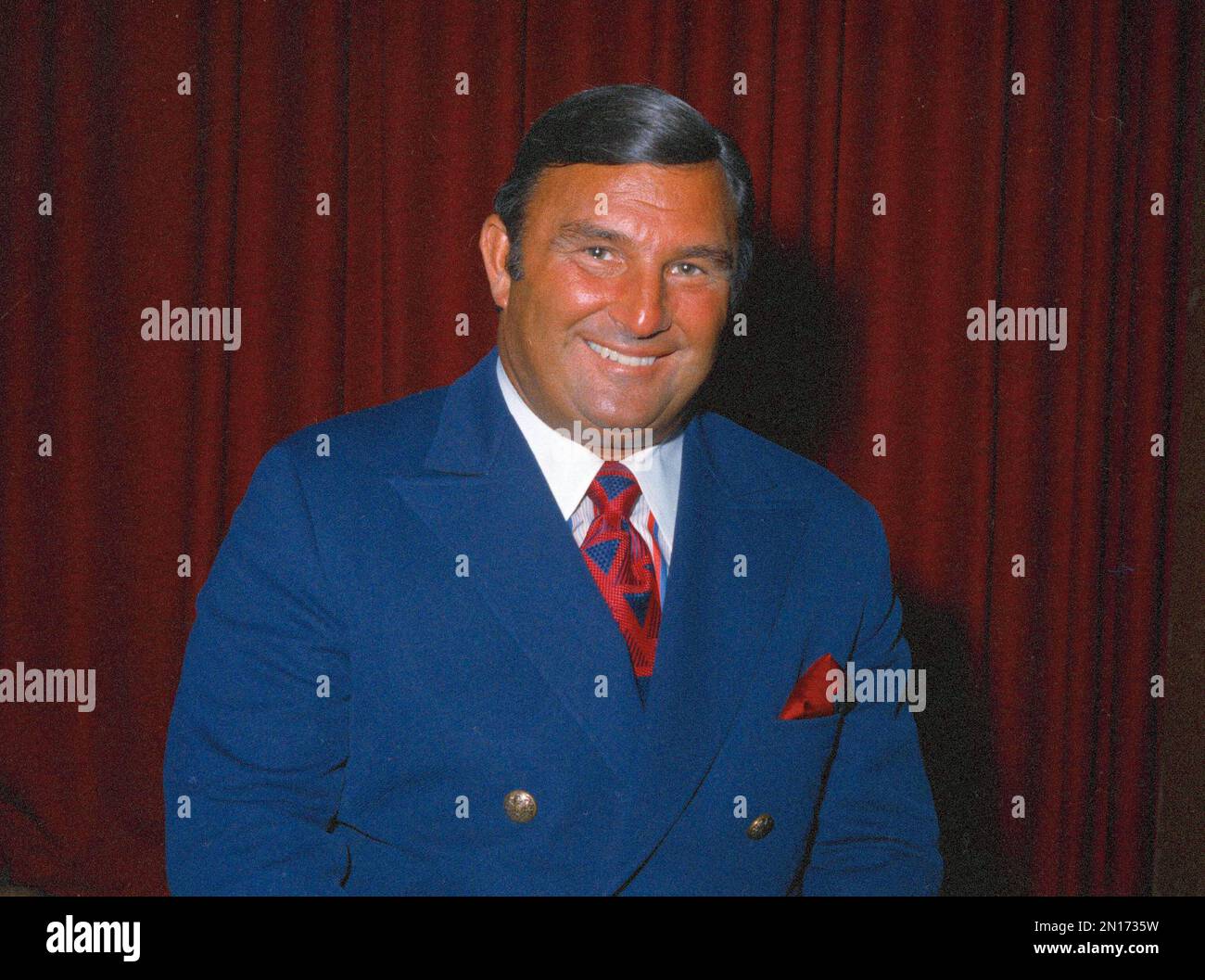 Hank Stram, coach of the Kansas City Chiefs, is shown at the Football ...