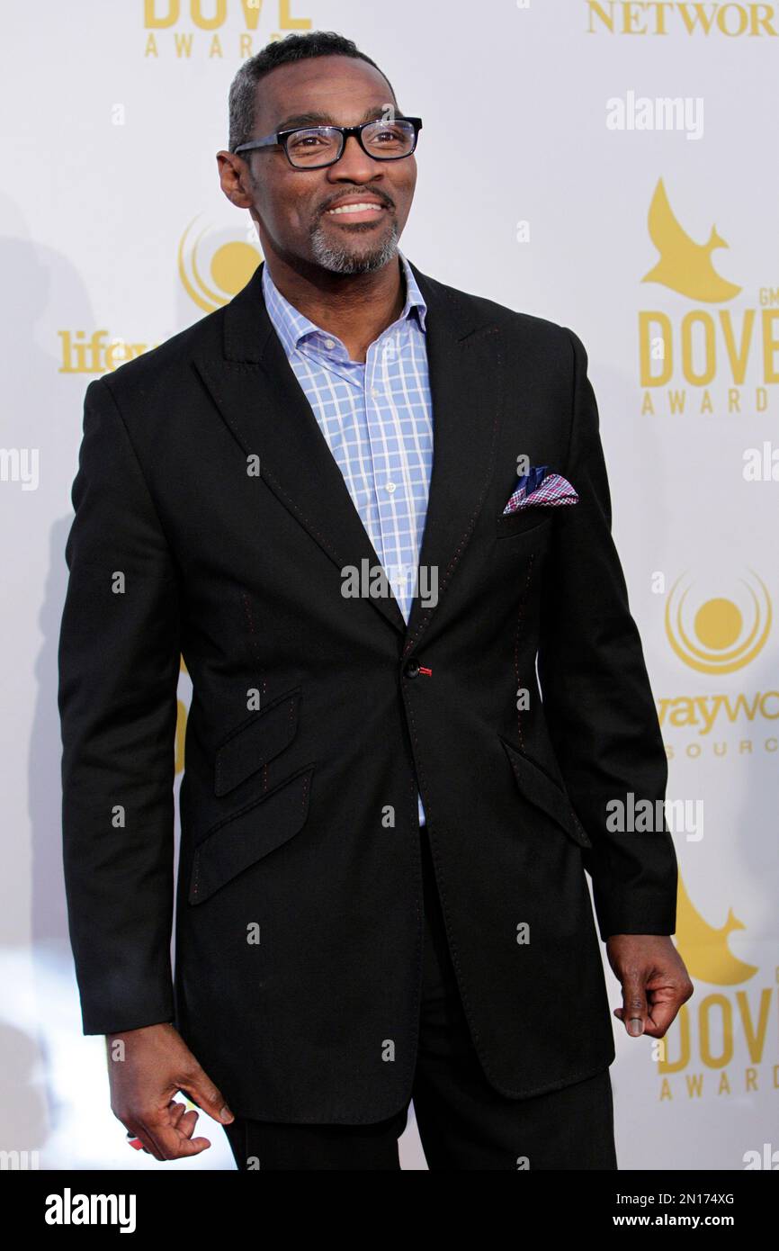 Earnest Pugh attends the 46th annual GMA Dove Awards at Lipscomb University on Tuesday, Oct. 13 ...