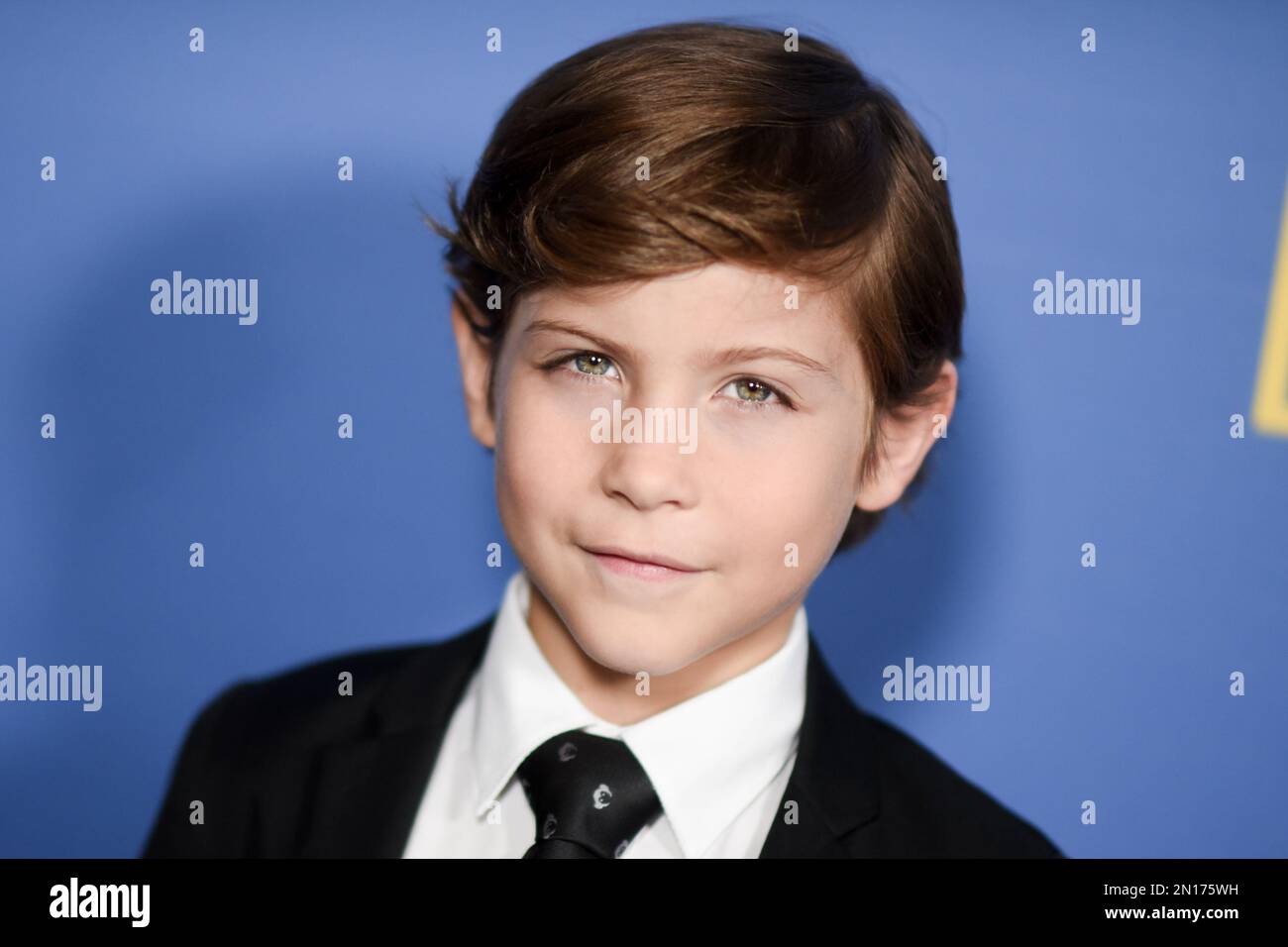 Actor Jacob Tremblay arrives at the LA Premiere of "Room" held at the ...