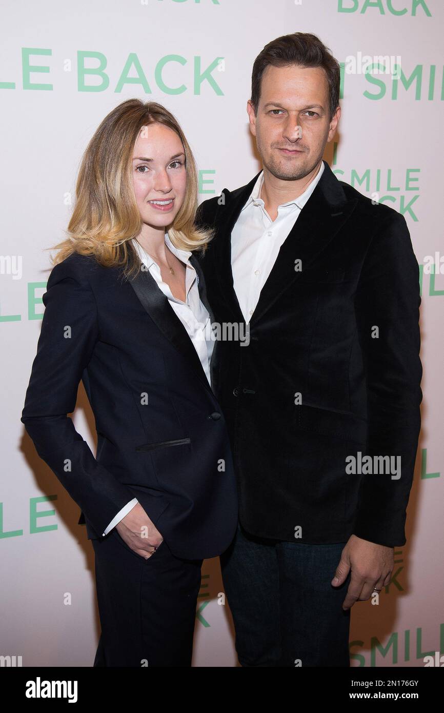 Sophie Flack and Josh Charles attend a special screening of "I Smile ...