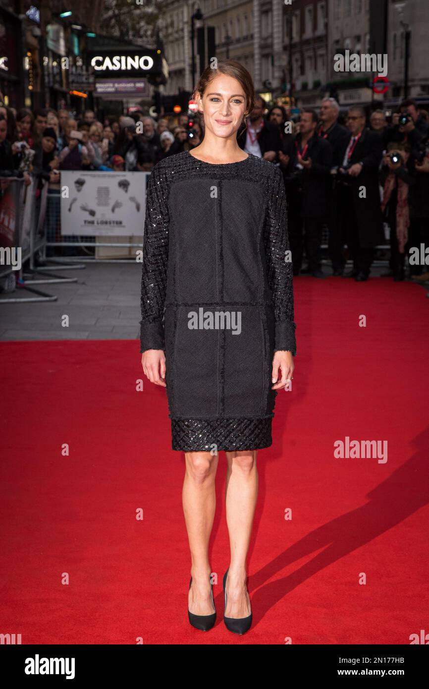 Ariane Labed poses for photographers upon arrival at the premiere of ...