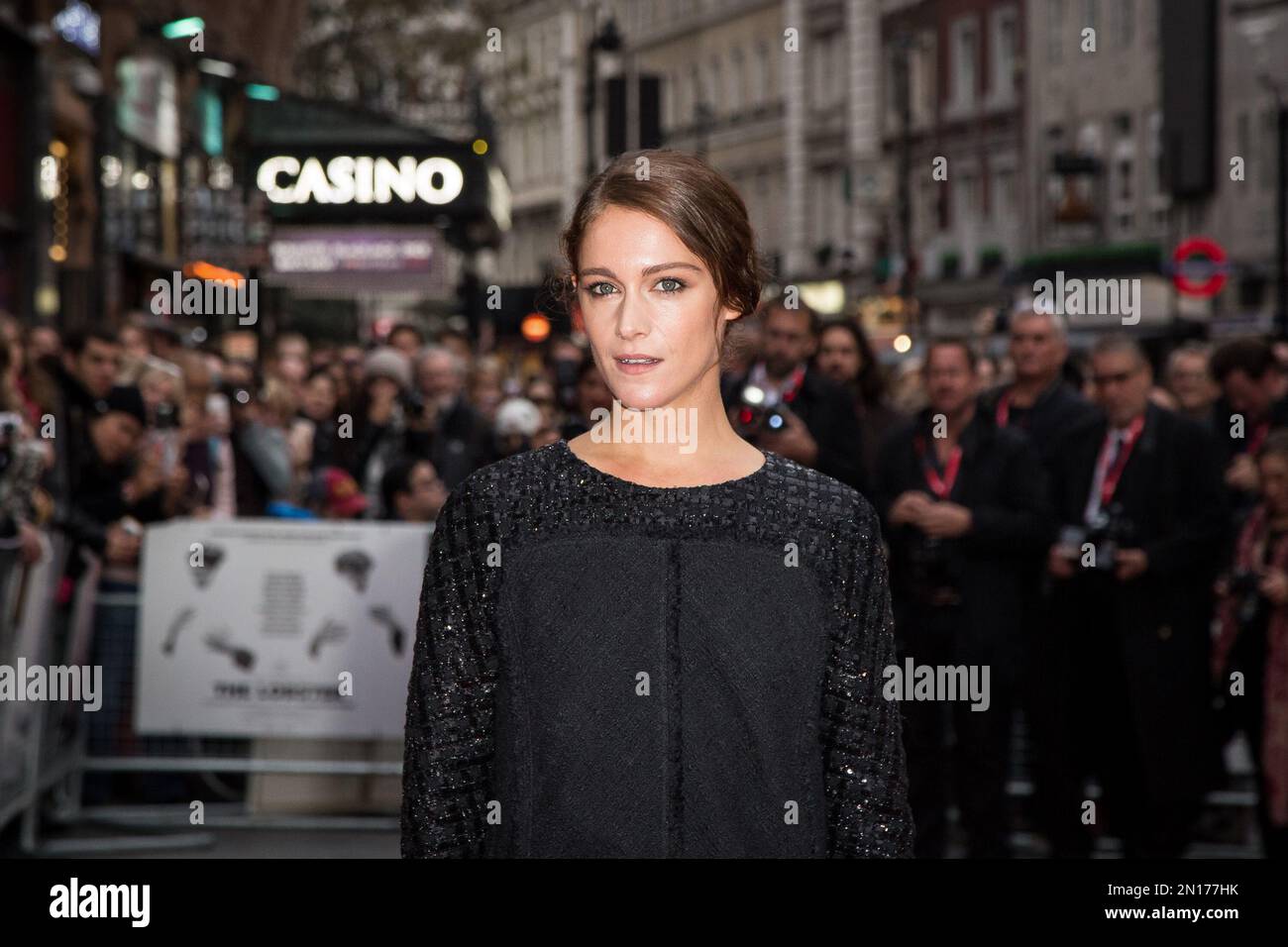 Ariane Labed poses for photographers upon arrival at the premiere of ...