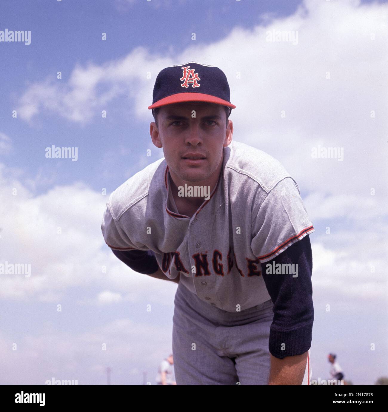 Dean Chance, pitcher for the Los Angeles Angels is shown in posed ...
