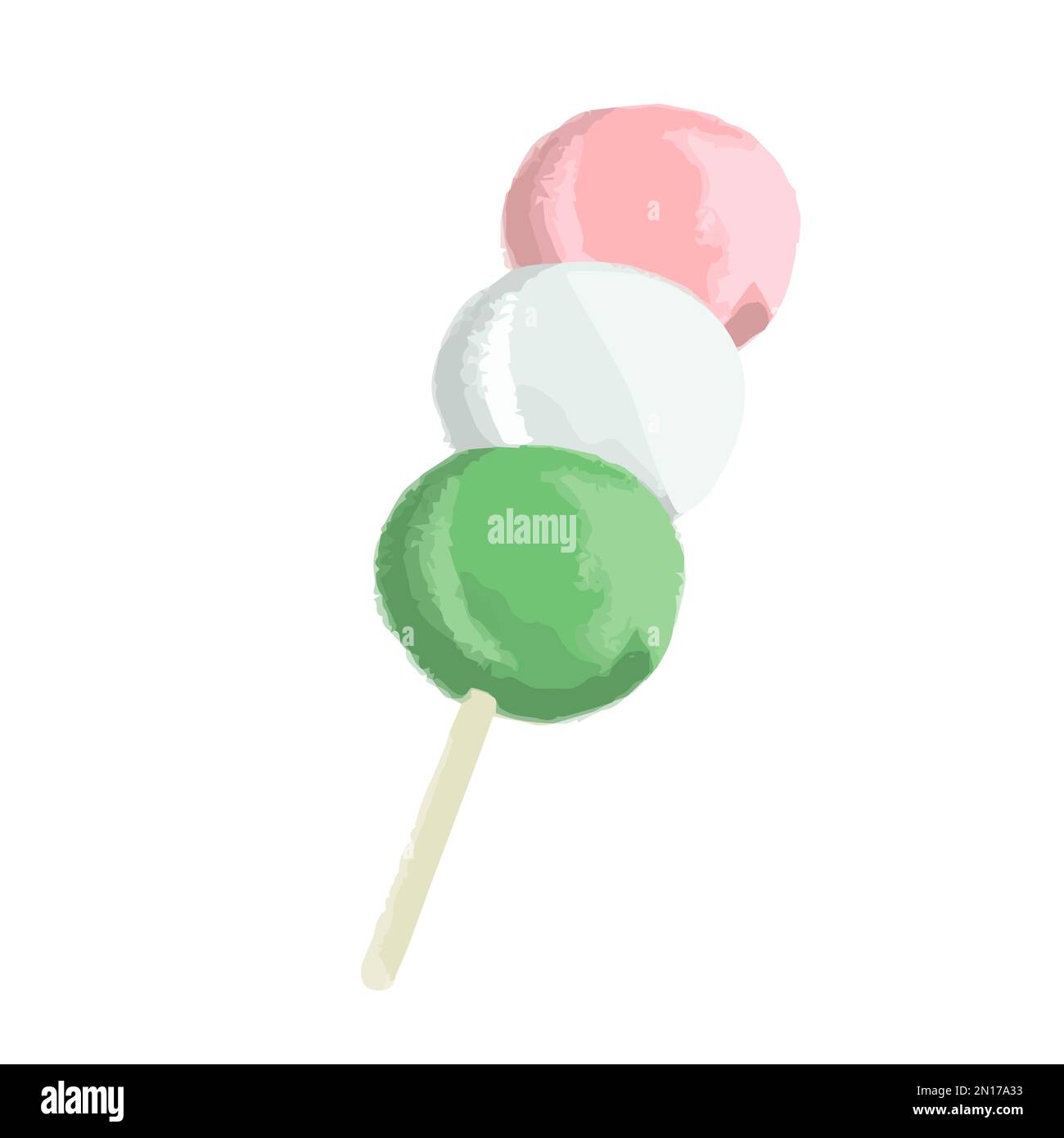 Cute dango drawing Stock Vector Images - Alamy
