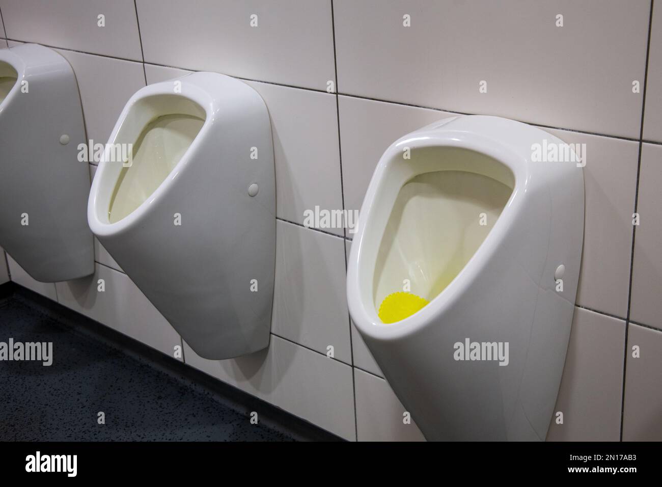 Men toilet, urinals Stock Photo - Alamy