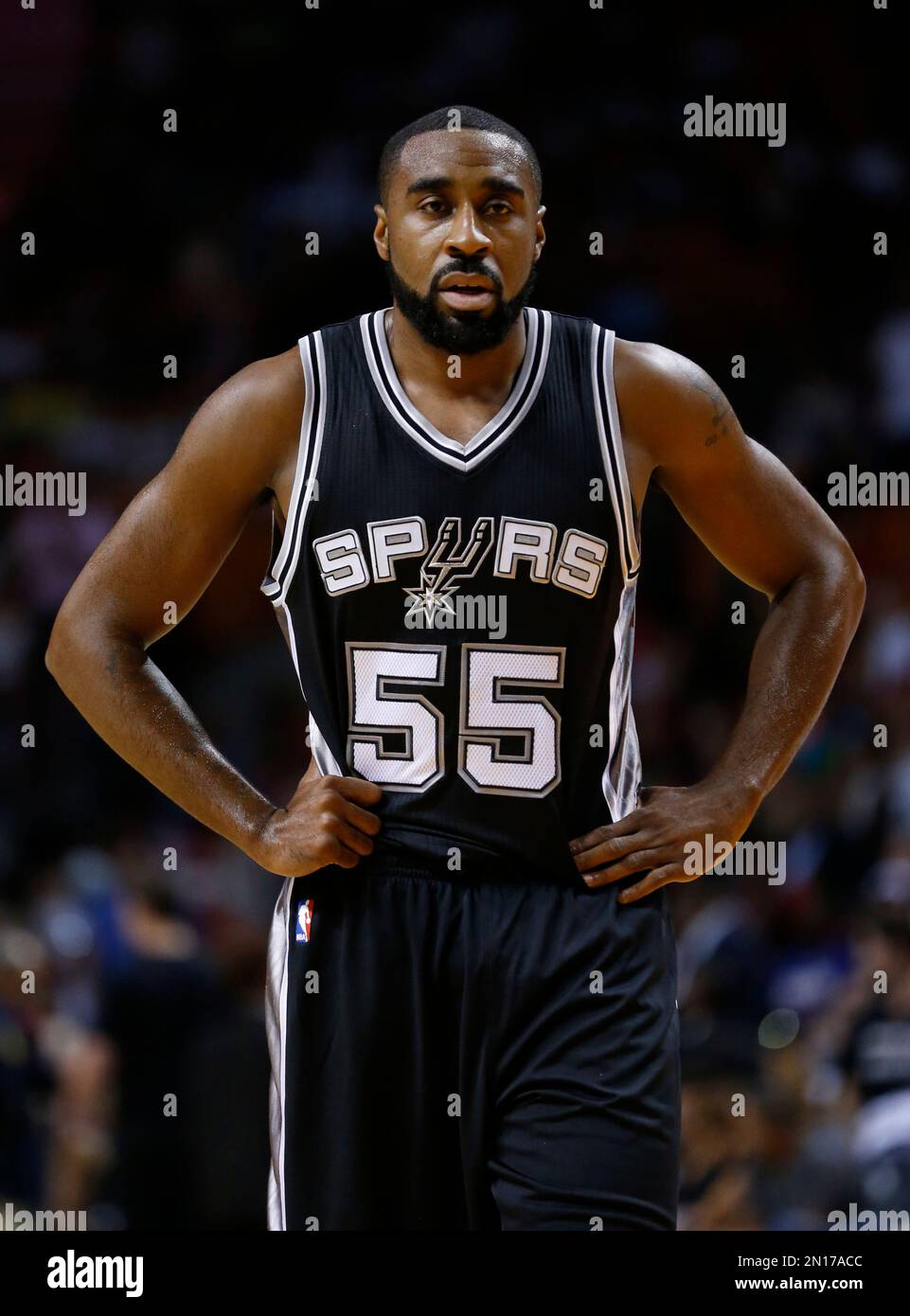 San Antonio Spurs forward Reggie Williams is shown during the second ...