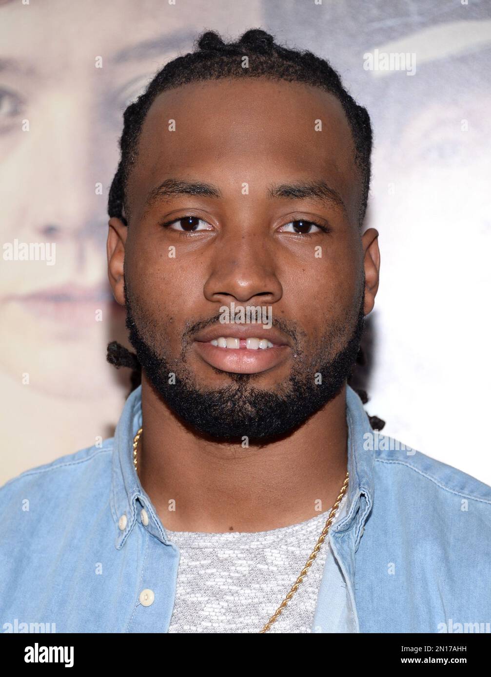 NFL player Marcus Williams attends the premiere for "Suffragette" at ...