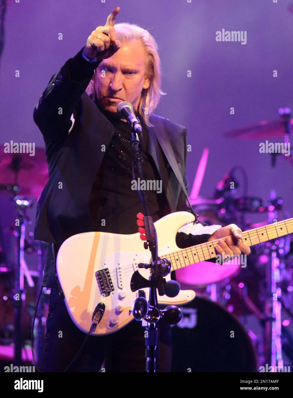 Joe Walsh of the band The Eagles performs solo in concert at The ...
