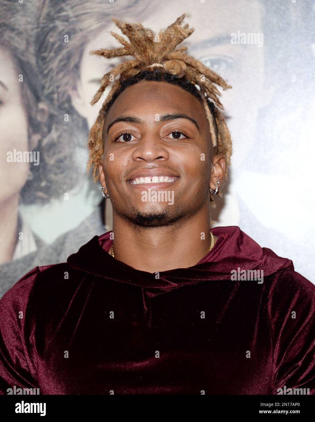 NFL player Buster Skrine attends the premiere for "Suffragette" at the ...