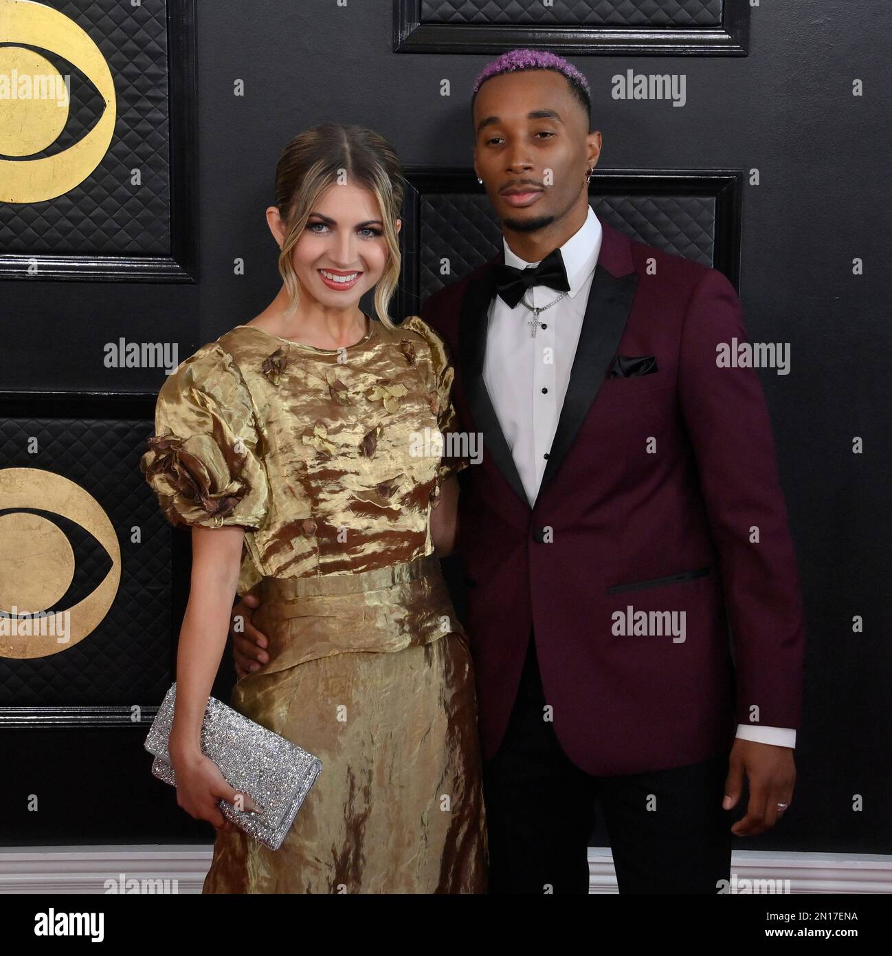 Los Angeles, United States. 05th Feb, 2023. Miranda Derrick and James ...