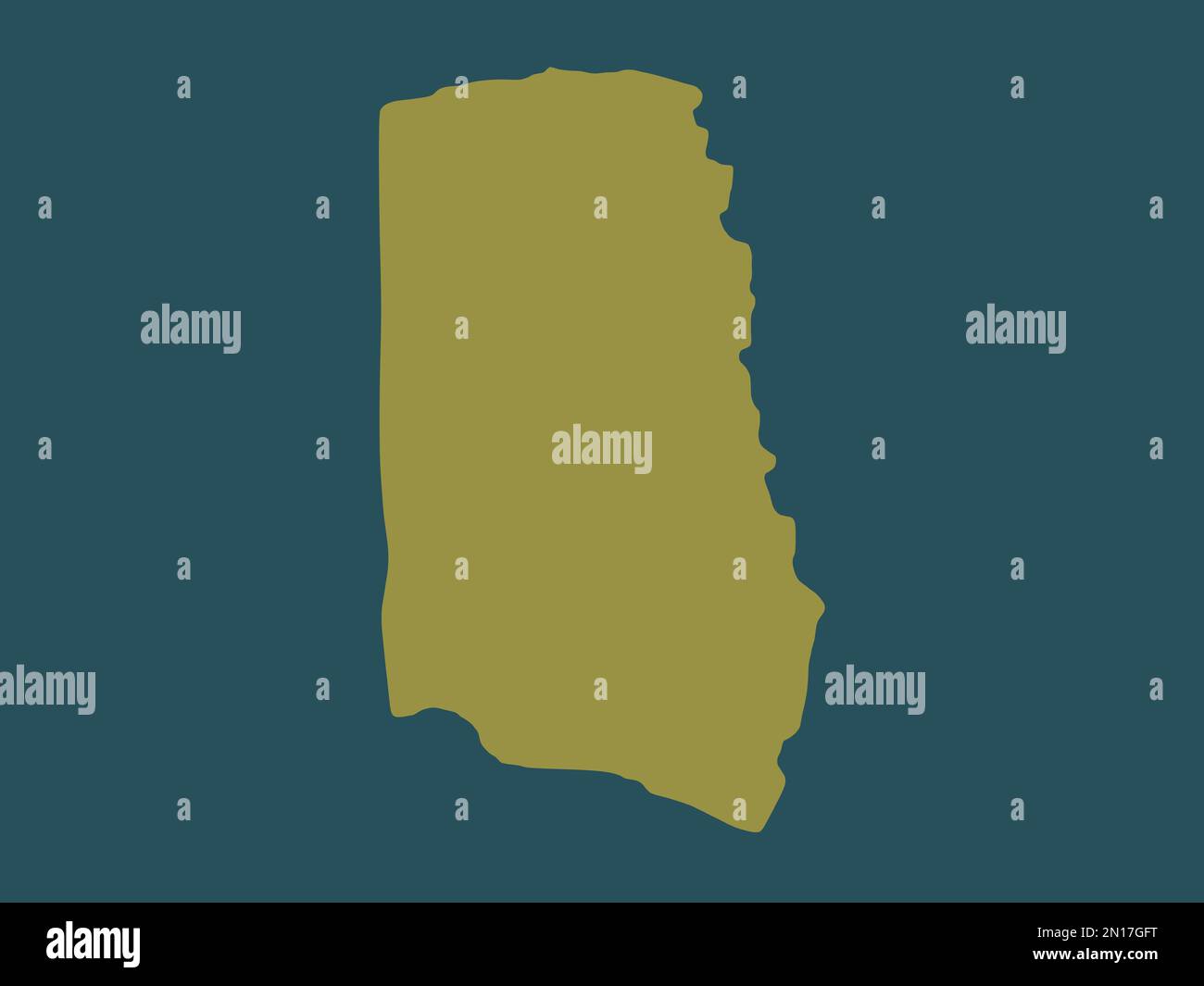 Camuy, municipality of Puerto Rico. Solid color shape Stock Photo - Alamy