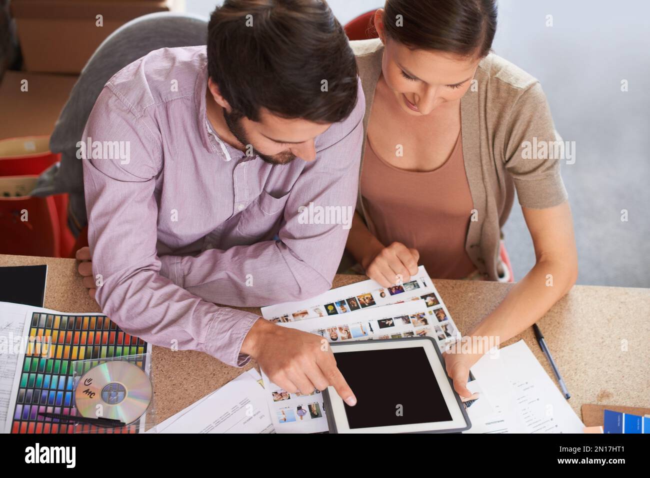 Designing with technology. young design professionals using a digital ...