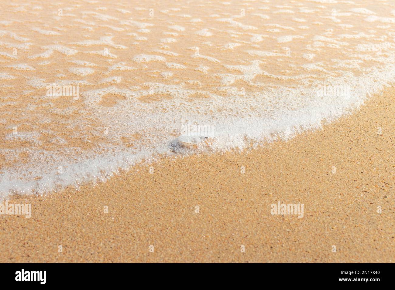 abstract beach sand and soft background of waves and seashell Stock ...